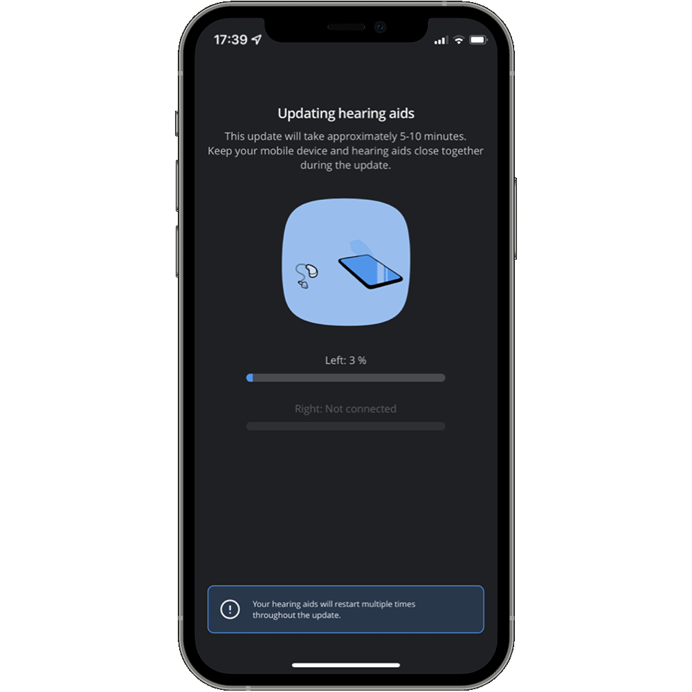The Moment™ hearing aid app