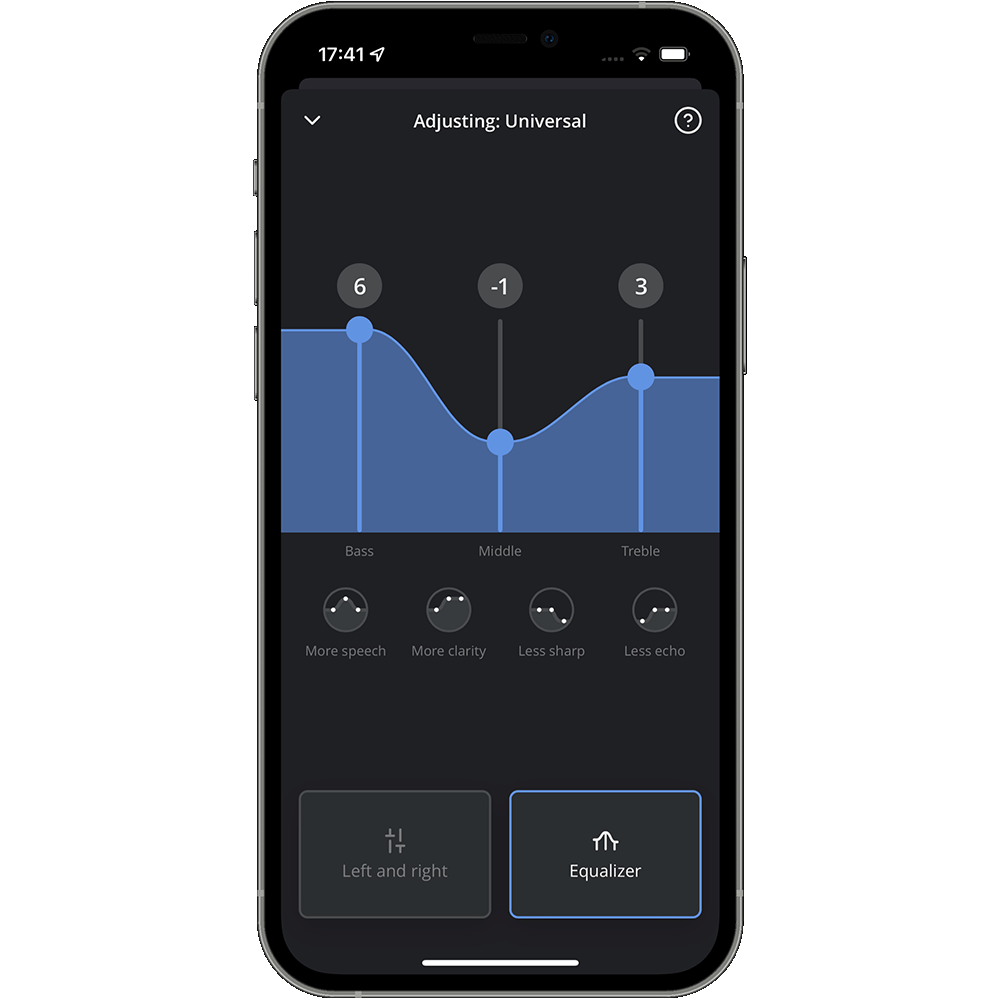The Moment hearing aid app | Widex