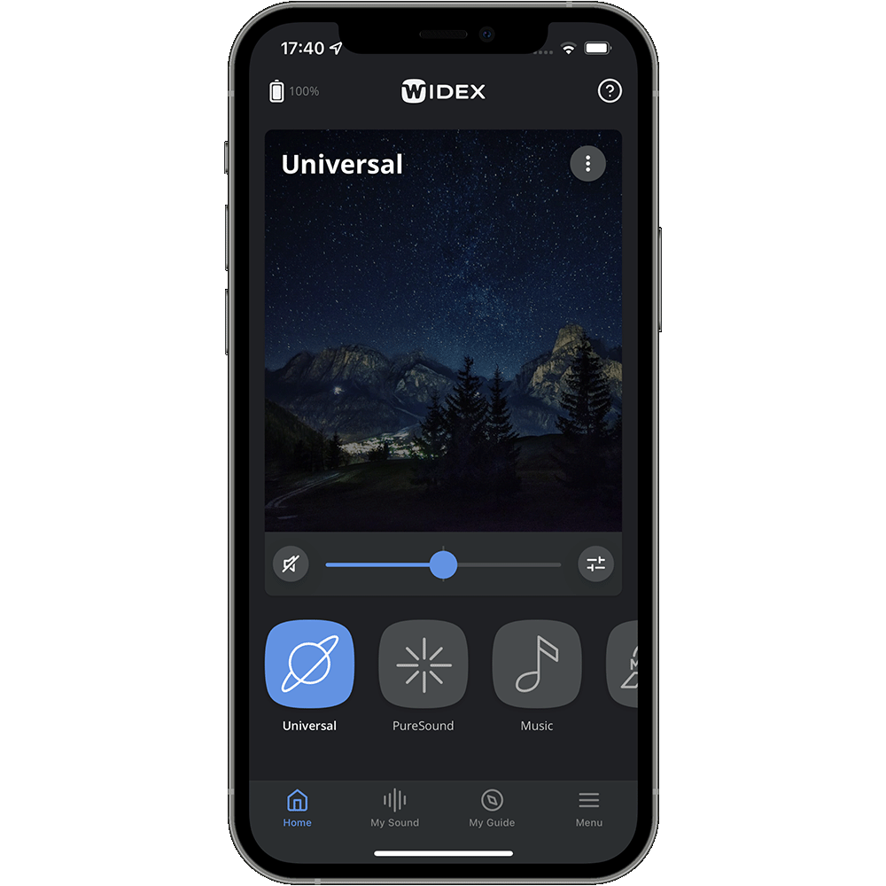 The Moment™ hearing aid app